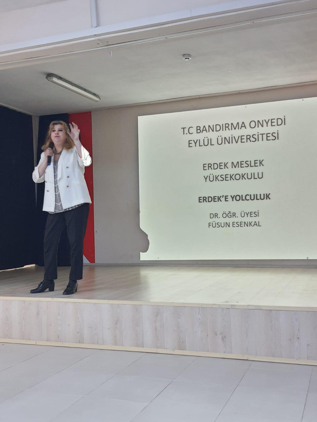 BANDIRMA ONYEDİ EYLÜL ÜNİVERSİTESİ - Erdek Meslek Yüksekokulu Goster